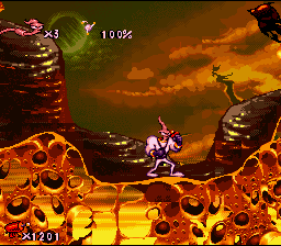 Игры Super Nintendo (SNES) > Earthworm Jim :: Emu-Land.net